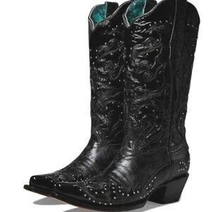 Corral | Shoes | Corral Embellished Studded Snip Toe Western Boots ...